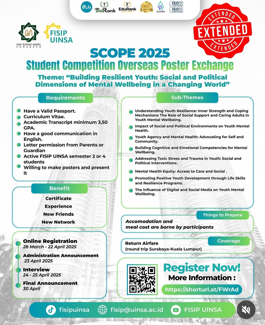 SCOPE 2025 - UINSA